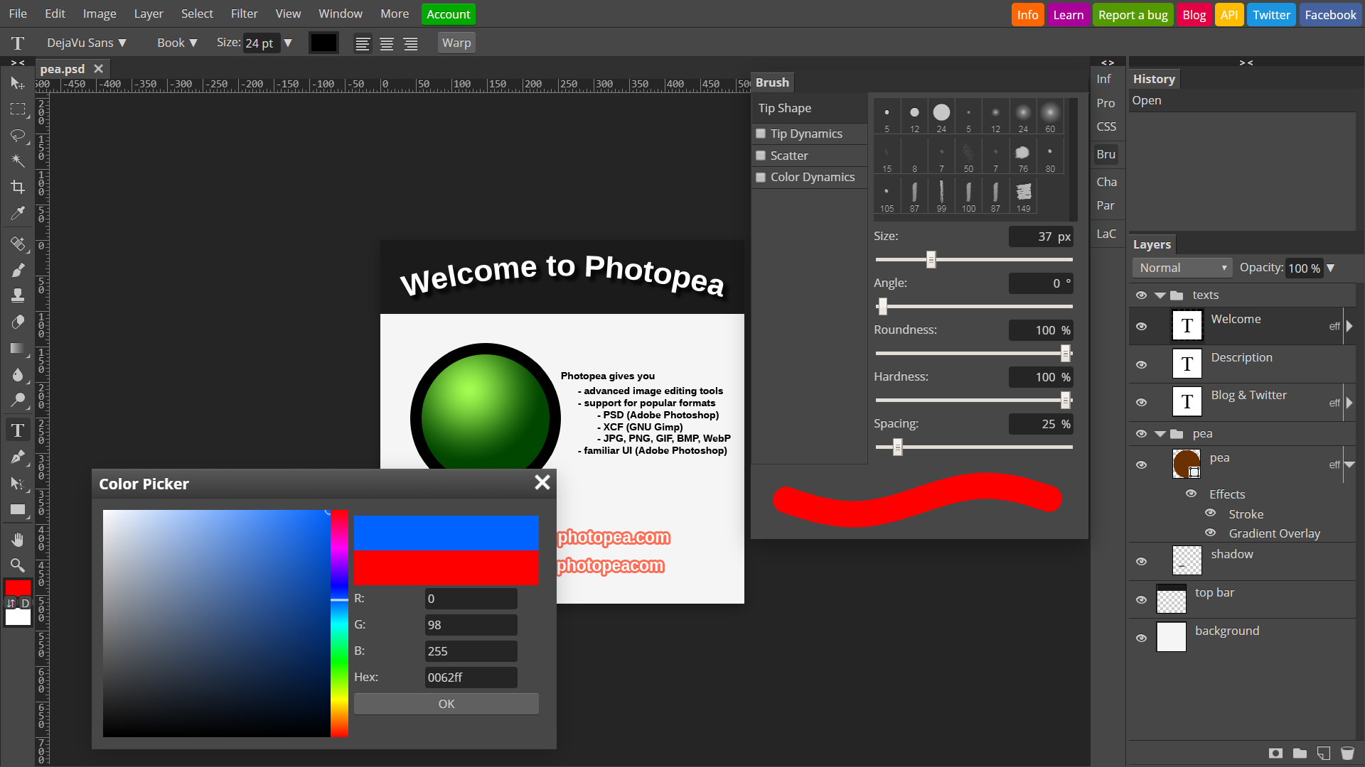 Download Photopea Free Photo And Imaging Software 100 downloads